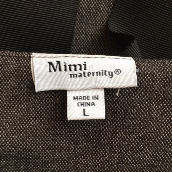 Mimi Maternity | Dresses | Mimi Maternity Dress Gray Tweed Sleeveless ...